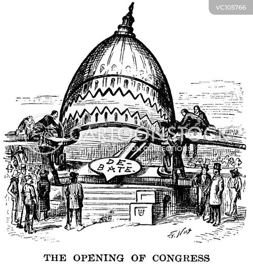 American Congress Cartoons and Comics - funny pictures from CartoonStock