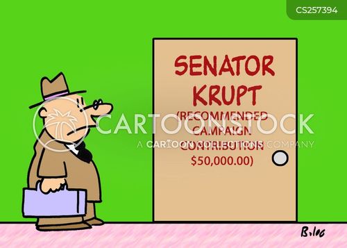 Sen. Cartoons and Comics - funny pictures from CartoonStock