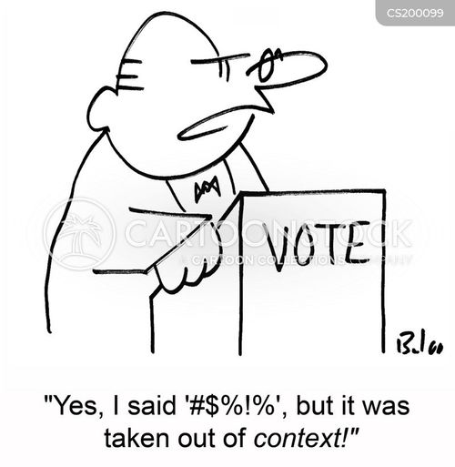 Cursing Cartoons and Comics - funny pictures from CartoonStock