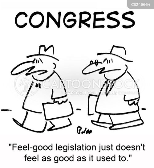 Feel-good Politics Cartoons and Comics - funny pictures from CartoonStock