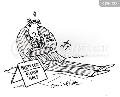 Tory Leader Cartoons and Comics - funny pictures from CartoonStock