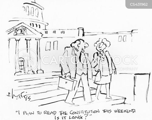 Us Constitution Cartoons and Comics - funny pictures from CartoonStock