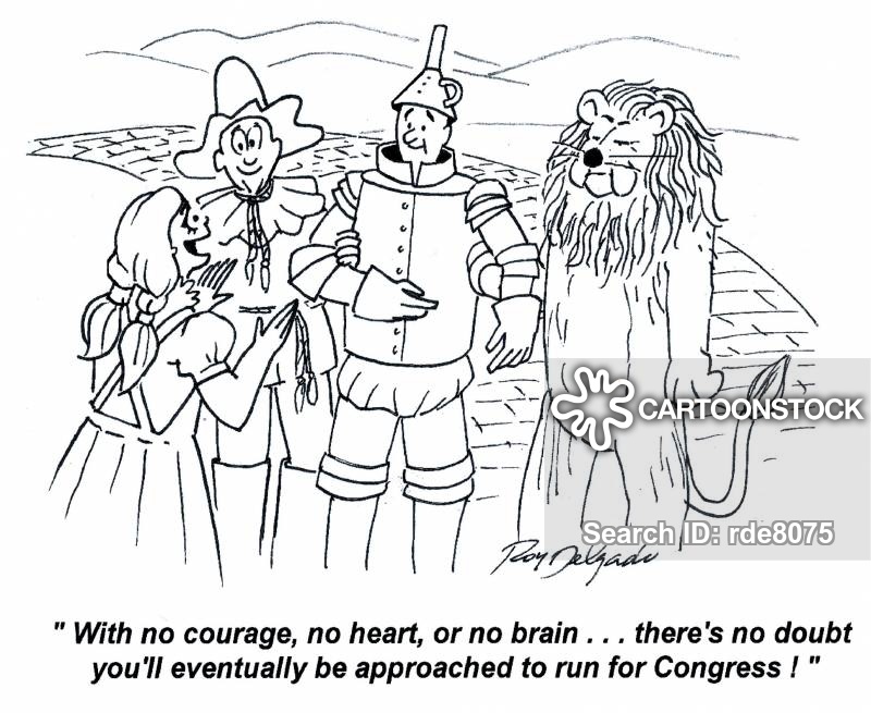 Bravery Cartoons and Comics - funny pictures from CartoonStock