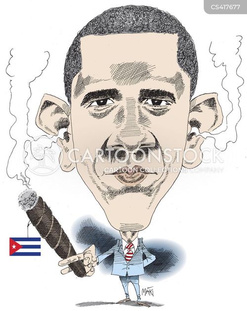 Cuban Cigars Cartoons and Comics - funny pictures from CartoonStock