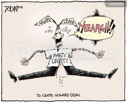 Howard Dean Cartoons and Comics - funny pictures from CartoonStock