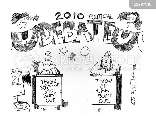 Debate Format Cartoons and Comics - funny pictures from CartoonStock
