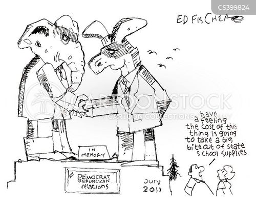 Cooperating Cartoons and Comics - funny pictures from CartoonStock