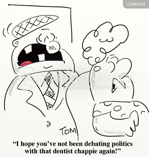 Debating Cartoons and Comics - funny pictures from CartoonStock