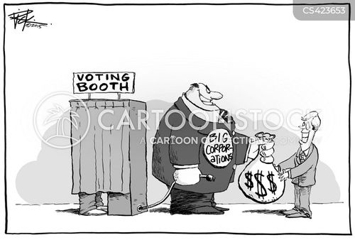Voting Booth Cartoons and Comics - funny pictures from CartoonStock