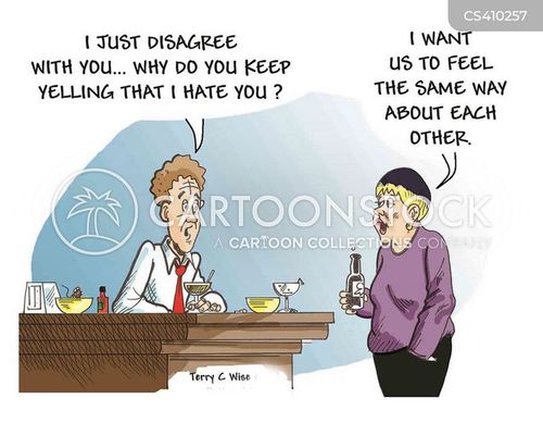 Hater Cartoons and Comics - funny pictures from CartoonStock