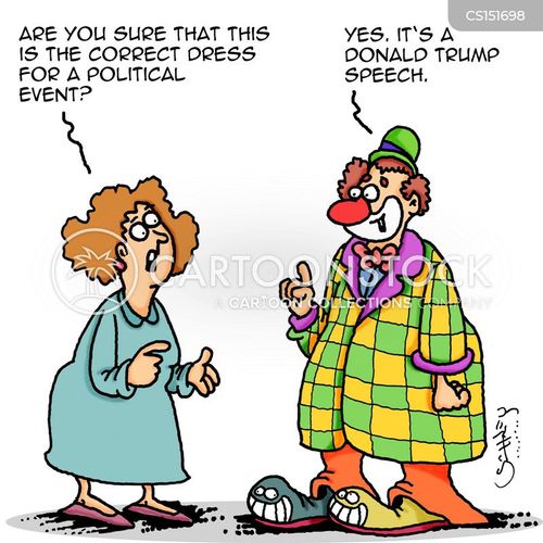 Political Dress Cartoons and Comics - funny pictures from CartoonStock