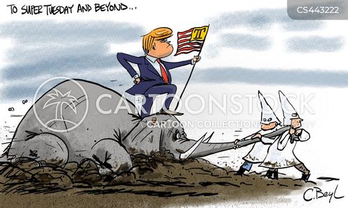 Super Tuesday Cartoons and Comics - funny pictures from CartoonStock