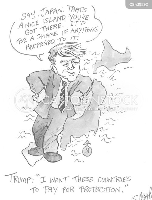 Protection Money Cartoons and Comics - funny pictures from CartoonStock