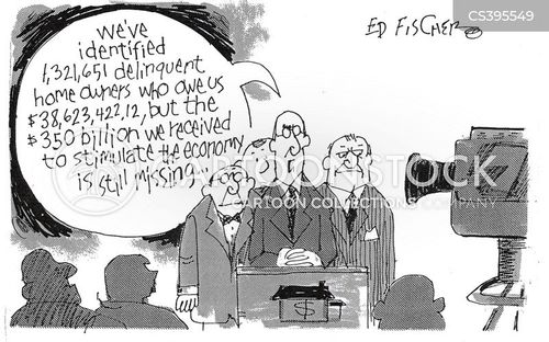 Budget Crunch Cartoons and Comics - funny pictures from CartoonStock