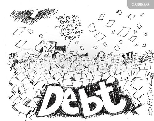 Budget Crunch Cartoons and Comics - funny pictures from CartoonStock