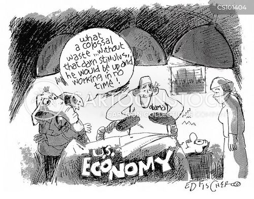 Stimulus Bill Cartoons and Comics - funny pictures from CartoonStock