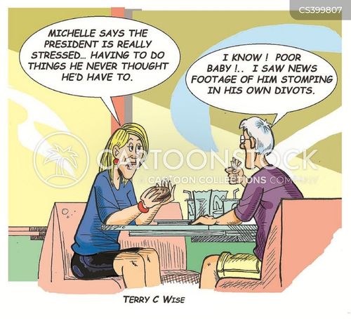 White House Break Cartoons and Comics - funny pictures from CartoonStock