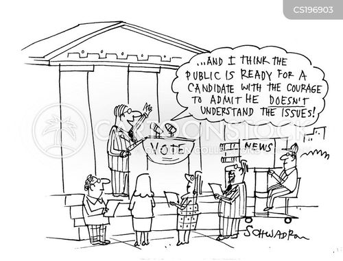 Electoral Candidate Cartoons and Comics - funny pictures from CartoonStock