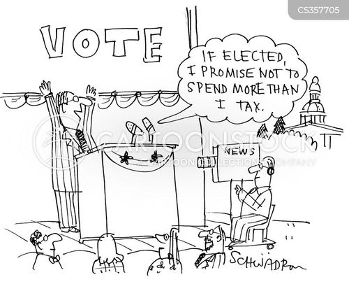 Election Promise Cartoons and Comics - funny pictures from CartoonStock