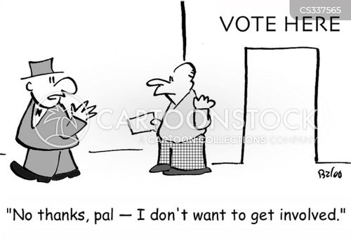 Electoral Boycott Cartoons and Comics - funny pictures from CartoonStock
