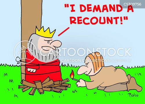 Recount Cartoons and Comics - funny pictures from CartoonStock