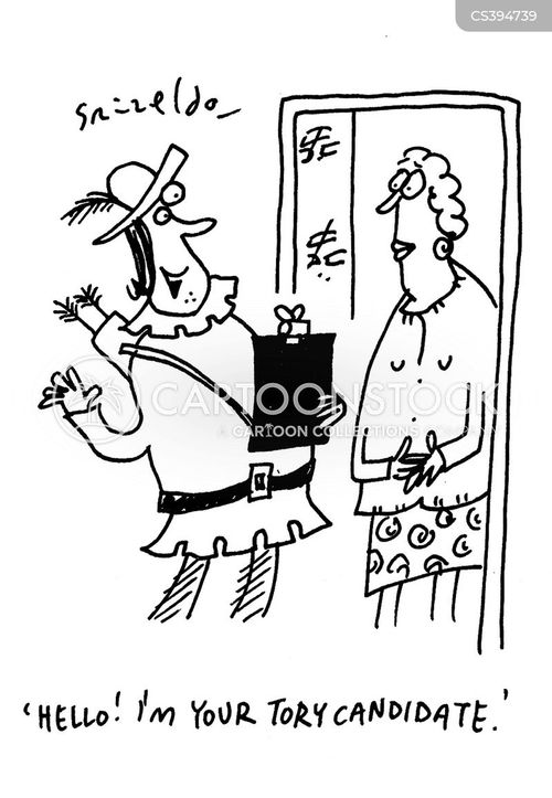 Tory Candidate Cartoons and Comics - funny pictures from CartoonStock