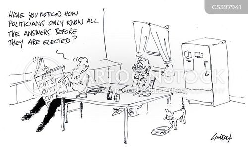 Campaign Material Cartoons and Comics - funny pictures from CartoonStock