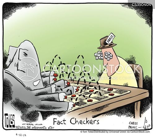 Fact Checker Cartoons and Comics - funny pictures from CartoonStock