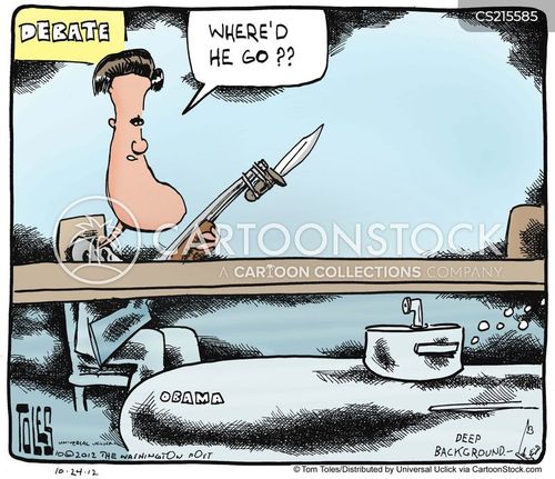 Tv Debate Cartoons and Comics - funny pictures from CartoonStock