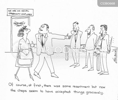 Equal Rights Cartoons and Comics - funny pictures from CartoonStock