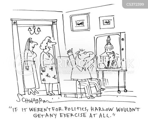Political Exercise Cartoons and Comics - funny pictures from CartoonStock