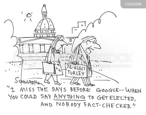 Fact Check Cartoons and Comics - funny pictures from CartoonStock