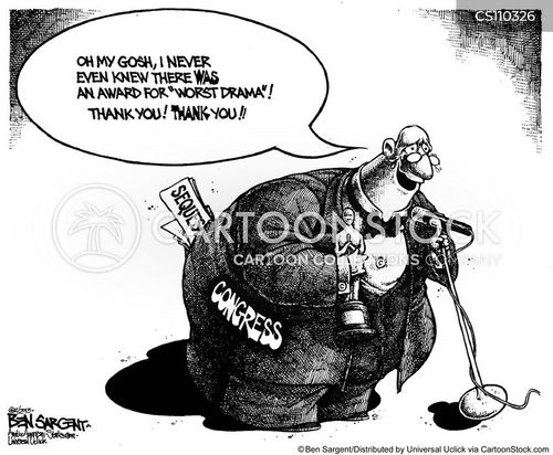 Sequester Cartoons and Comics - funny pictures from CartoonStock