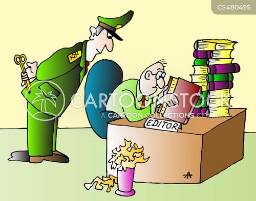 Freedom Of The Press Cartoons and Comics - funny pictures from CartoonStock