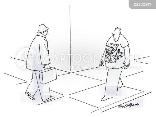 Bush Critique Cartoons and Comics - funny pictures from CartoonStock