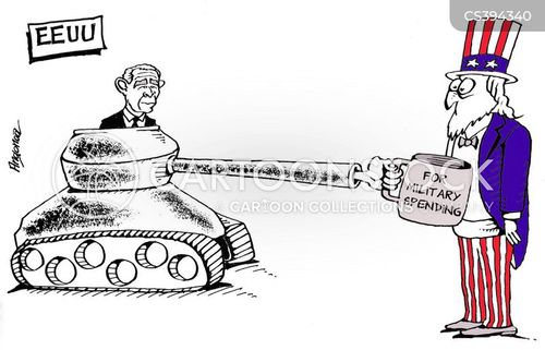 Military Spending Cartoons and Comics - funny pictures from CartoonStock