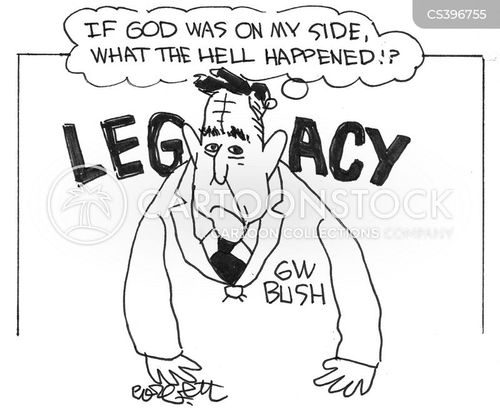 President George W. Bush Cartoons and Comics - funny pictures from ...