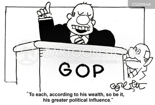 Political Influence Cartoons and Comics - funny pictures from CartoonStock