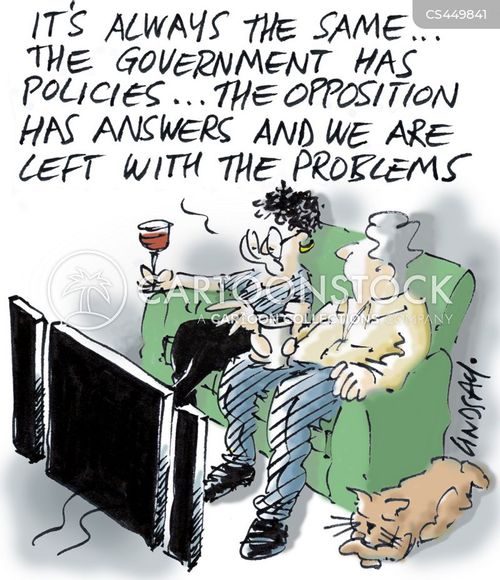 Opposition Parties Cartoons and Comics - funny pictures from CartoonStock
