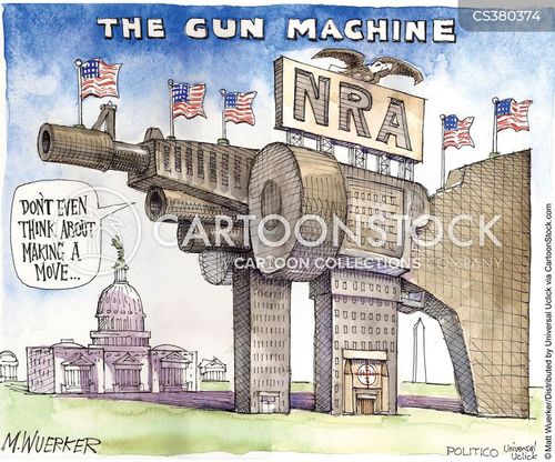 Machine Gun Cartoons and Comics - funny pictures from CartoonStock