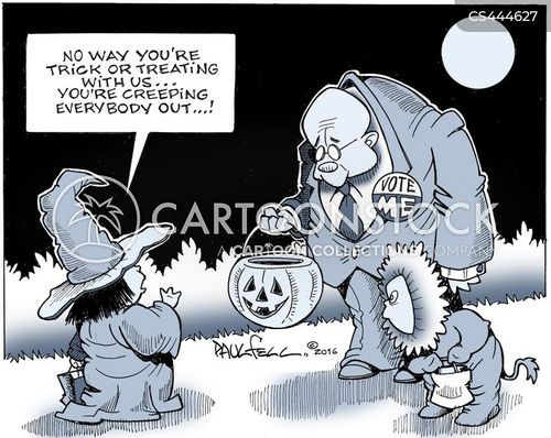Trick Or Treat Cartoons and Comics - funny pictures from CartoonStock