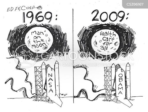 Man On The Moon Cartoons and Comics - funny pictures from CartoonStock