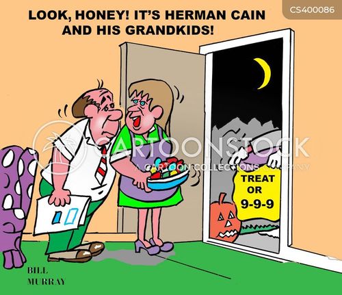 Herman Cain Animert Gif