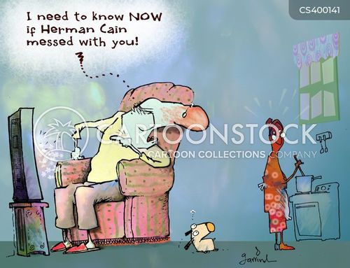 Herman Cain Animert Gif