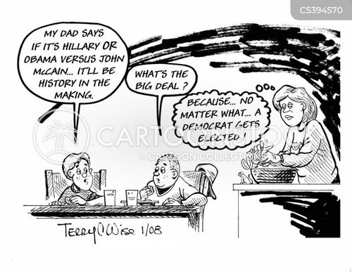 Democrat Win Cartoons and Comics - funny pictures from CartoonStock