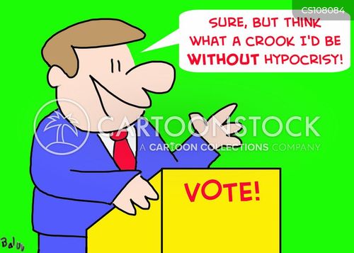 Hypocrite Quote Cartoons and Comics - funny pictures from CartoonStock