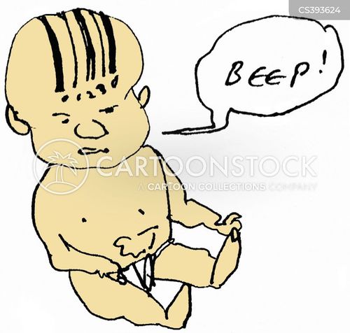 Infant Biometrics Cartoons and Comics - funny pictures from CartoonStock
