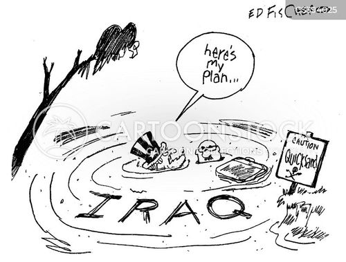 Iraq Crisis Cartoons and Comics - funny pictures from CartoonStock