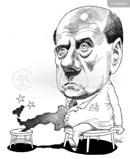 Silvio Berlusconi Cartoons and Comics - funny pictures from CartoonStock