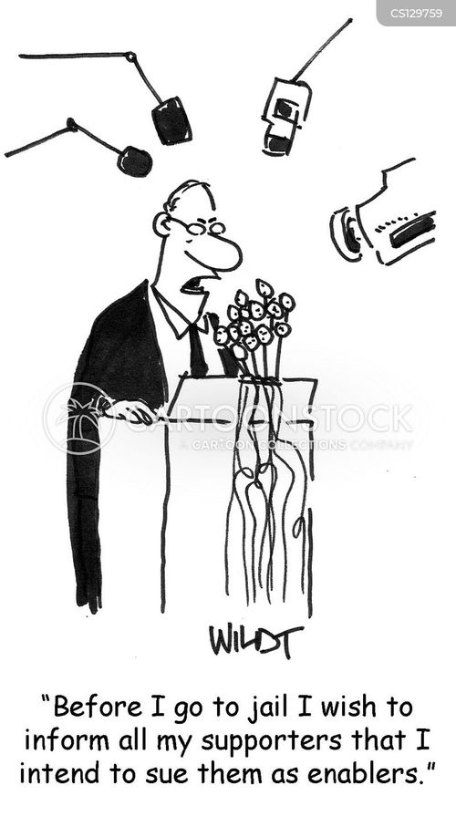 Enabler Cartoons and Comics - funny pictures from CartoonStock